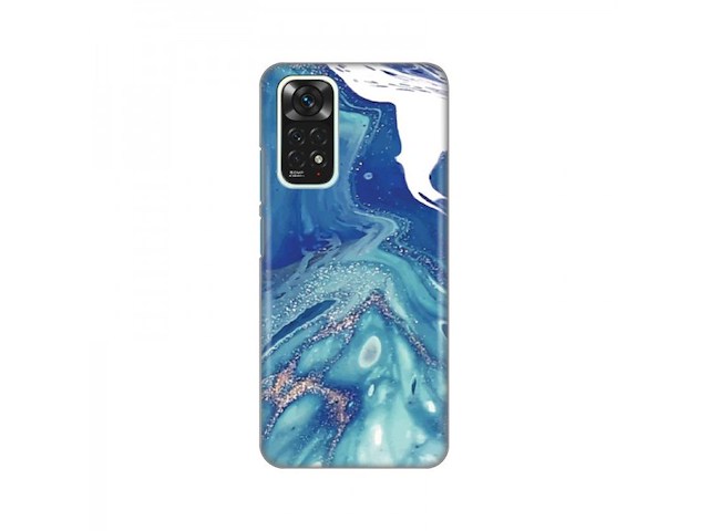 Maskica Silikonska Print za Xiaomi Redmi Note 11/Note 11s Blue Marble