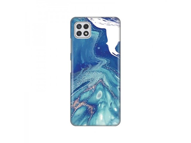 Maskica Silikonska Print za Samsung A22 5G Blue Marble