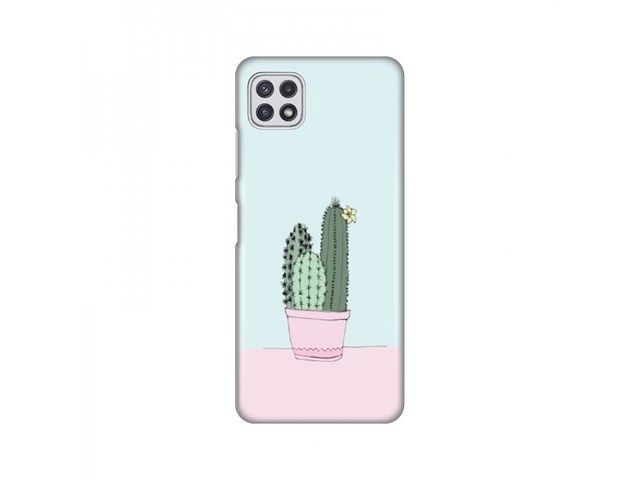 Maskica Silikonska Print za Samsung A22 5G  Cactus