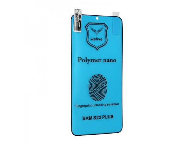 Folija Polymer Nano za Samsung S906B Galaxy S22 Plus crna