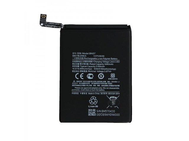Baterija Standard za Xiaomi Poco X3 NFC BN57