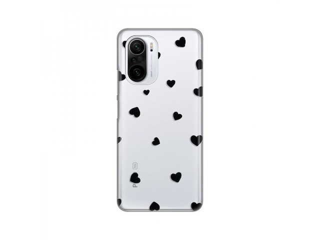 Maskica Silikonska Print Skin za Xiaomi Poco F3 Hearts