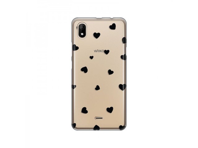 Maskica Silikonska Print Skin za Wiko Y61 Hearts