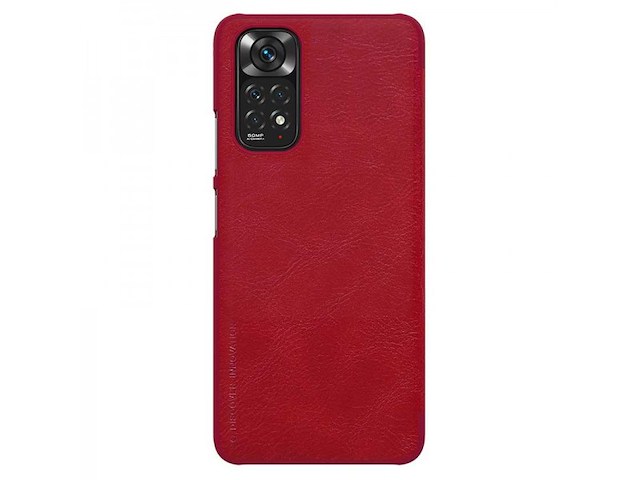 Maskica Nillkin Qin za Xiaomi Redmi Note 11 crvena