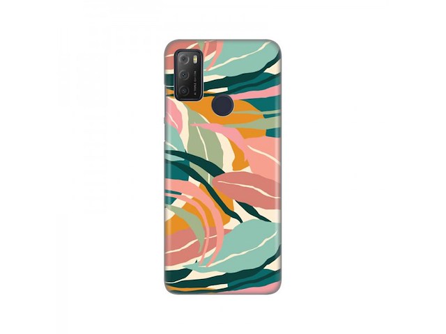 Maskica Silikonska Print za Alcatel 1S 2021/3L 2021/A1 Alpha 21 Tropical Pattern