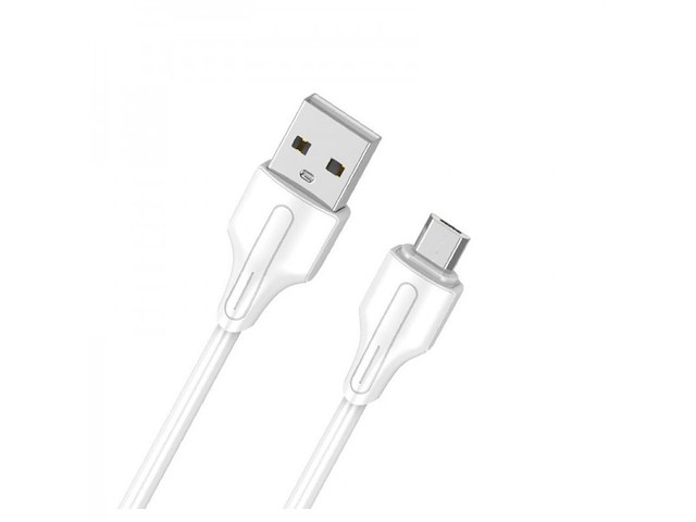 Data kabl LDNIO LS541 2.1A micro USB beli 1m