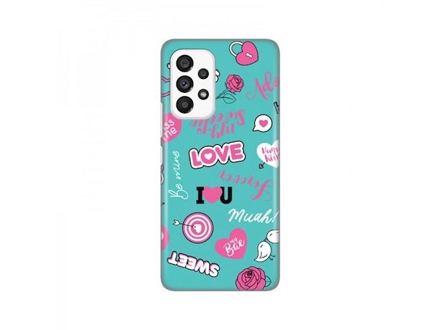 Maskica Silikonska Print za Samsung A536B Galaxy A53 5G Love