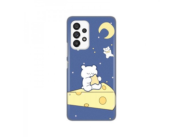 Maskica Silikonska Print za Samsung A536B Galaxy A53 5G Dreamy Bear