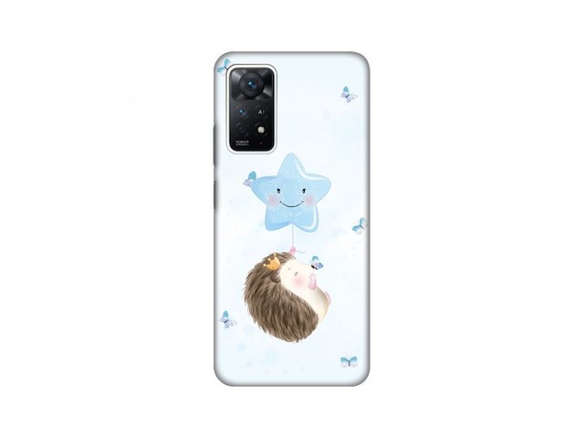 Maskica Silikonska Print Skin za Xiaomi Redmi Note 11 Pro 4G/5G Hedgehog