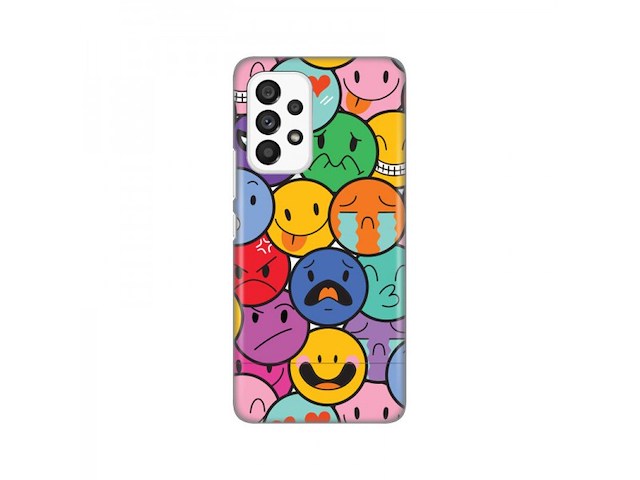 Maskica Silikonska Print Skin za Samsung A536B Galaxy A53 5G Smiles