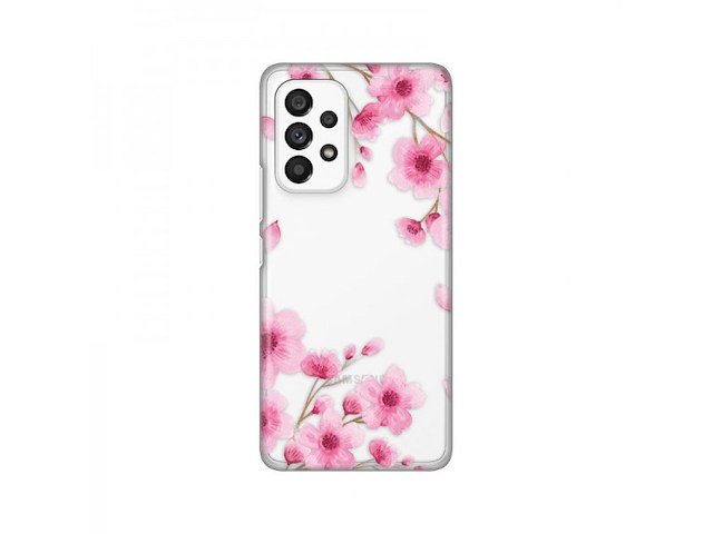 Maskica Silikonska Print Skin za Samsung A536B Galaxy A53 5G Rose flowers