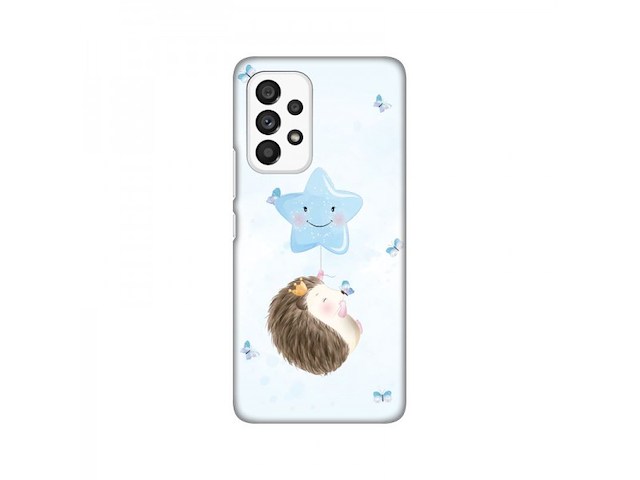 Maskica Silikonska Print Skin za Samsung A536B Galaxy A53 5G Hedgehog