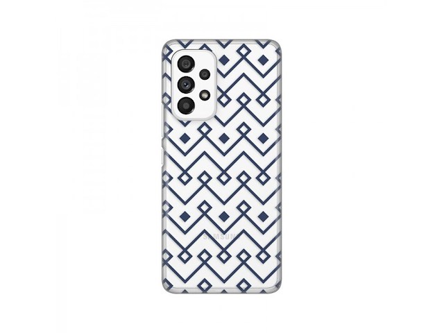 Maskica Silikonska Print Skin za Samsung A536B Galaxy A53 5G Blue cubes