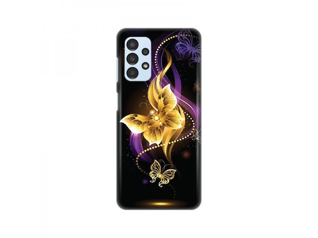 Maskica Silikonska Print Skin za Samsung A135F Galaxy A13 4G Golden butterfly