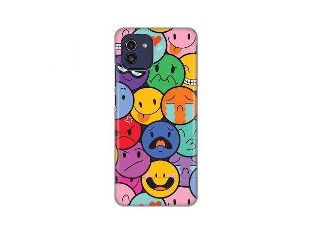 Maskica Silikonska Print Skin za Samsung A035G Galaxy A03 Smiles