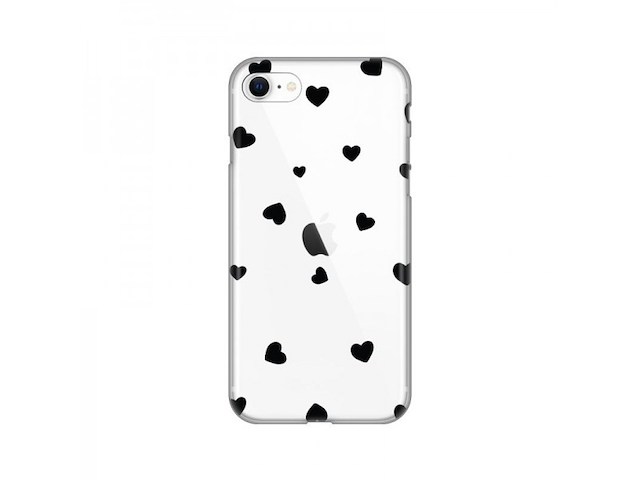 Maskica Silikonska Print Skin za iPhone 7/8/SE 2020/2022 Hearts