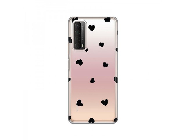 Maskica Silikonska Print Skin za Huawei P smart 2021 Hearts