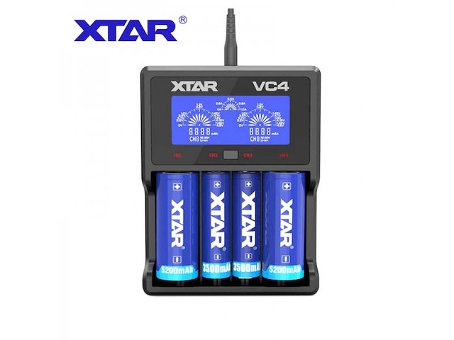 Punjac za baterije XTAR VC4