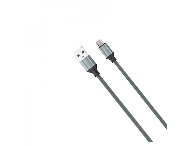 Data kabl LDNIO LS441 micro USB sivi