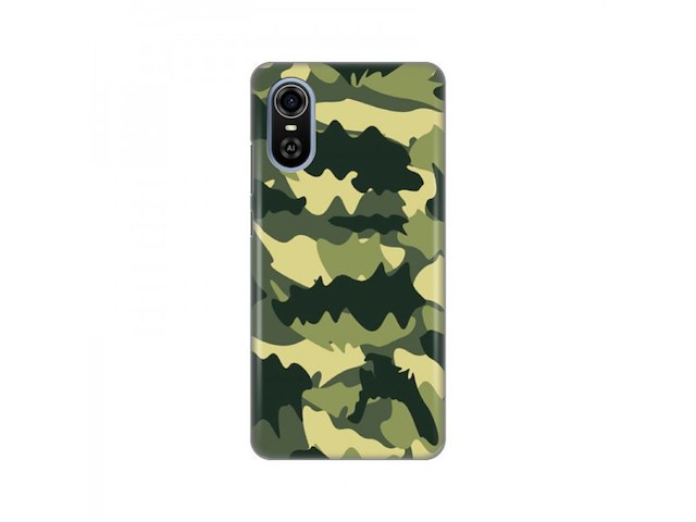 Maskica Silikonska Print Skin za ZTE Blade A31 Plus Army