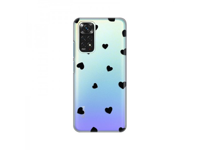 Maskica Silikonska Print Skin za Xiaomi Redmi Note 11/Note 11S Hearts