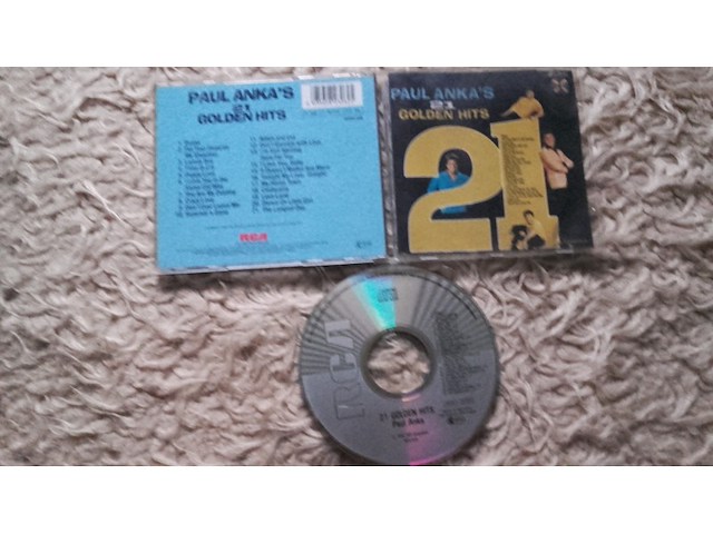 Paul Anka`s 21 golden hits