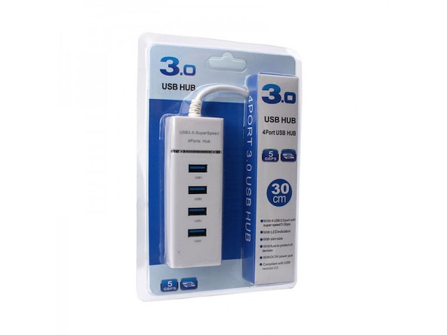 USB 3.0 HUB 4 porta JWD-U36 beli