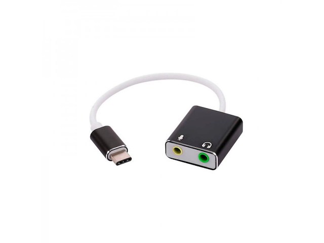 USB Type C zvucna karta 7.1 USB 2.0 JWD-TC35