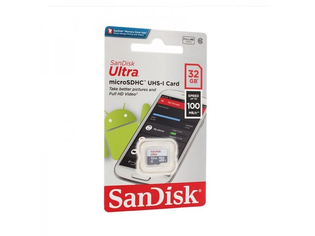 Mem. Kartica SanDisk SDHC 32GB Ultra Micro 100MB/s Class 10/UHS-I bez adaptera