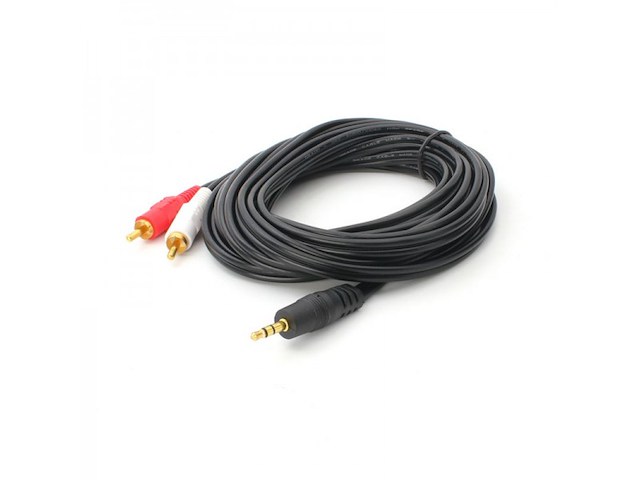 Kabl 2 RCA M na 3.5mm stereo M JWD-AUDIO4 5m