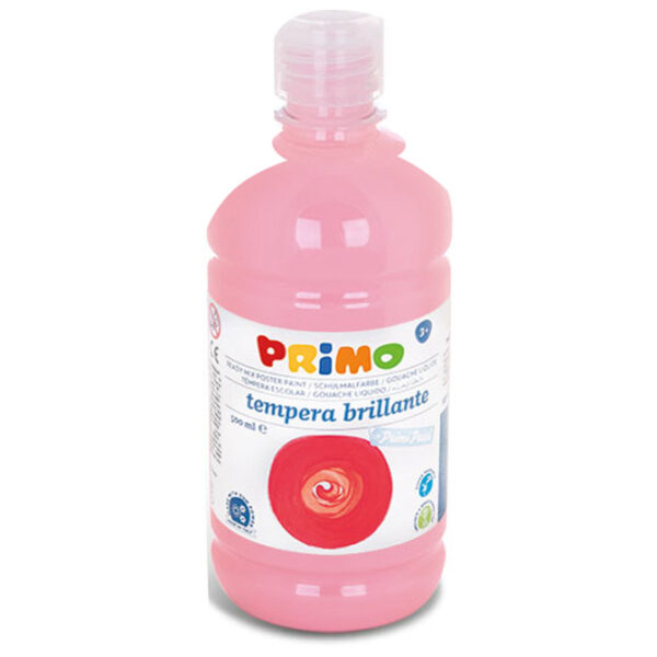 Boja tempera 0,5 litra ROZE (pink), Primo