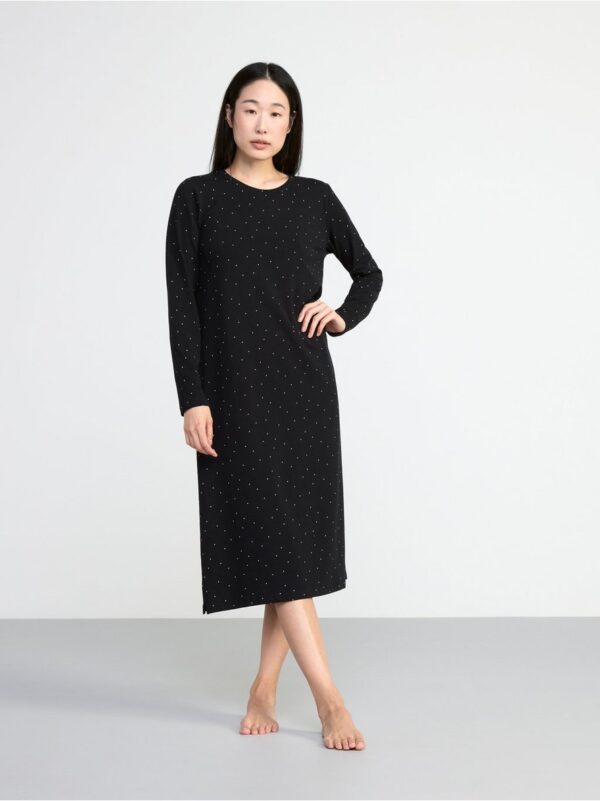 Spavaćica – 95% pamuk – Night dress with dots