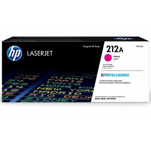 HP 212A Magenta Original LaserJet Toner Cartridge | W2123A