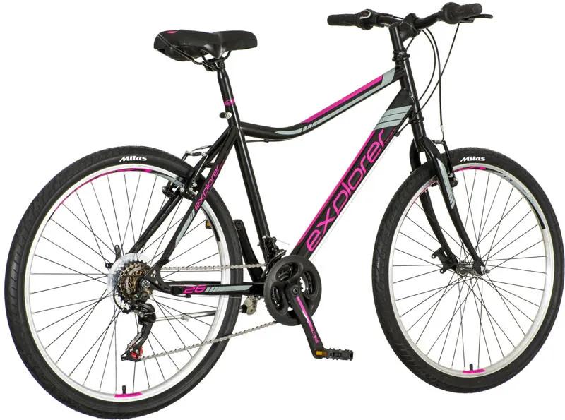 BICIKL MTB EXPLORER CLASSY 26"/19" LADY CRNO LJUCASTO SIVI