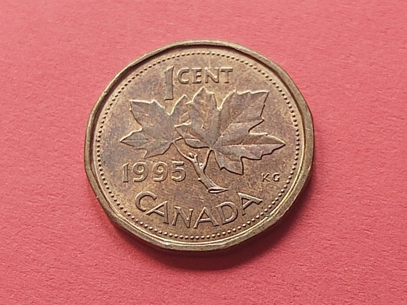 Kanada - 1 cent 1995 god