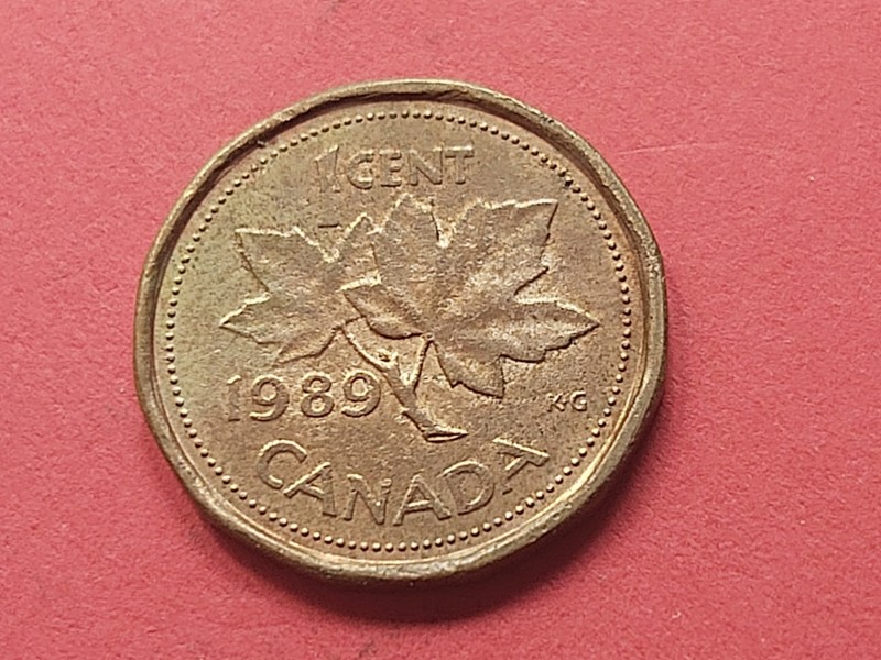 Kanada - 1 cent 1989 god