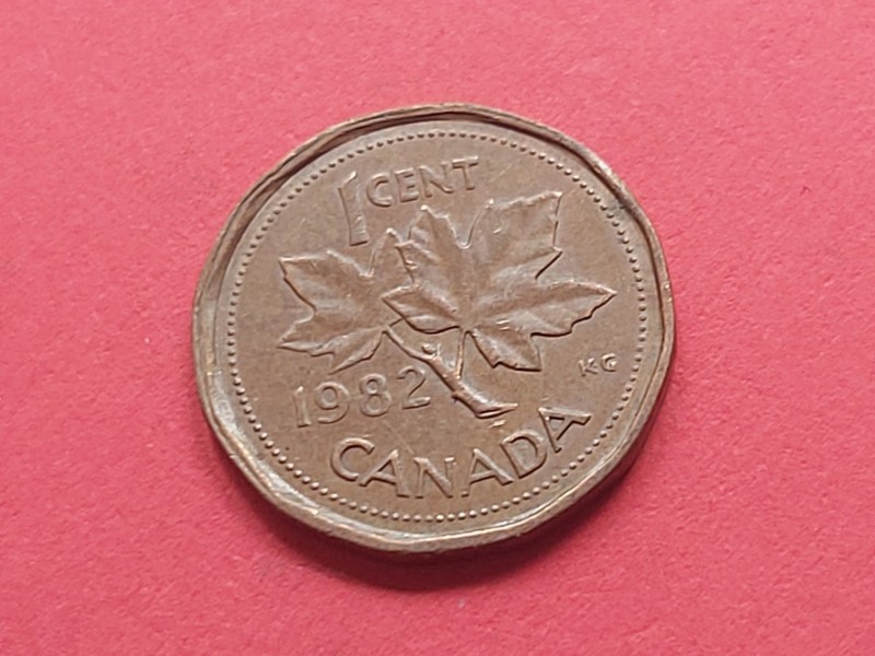 Kanada - 1 cent 1982 god