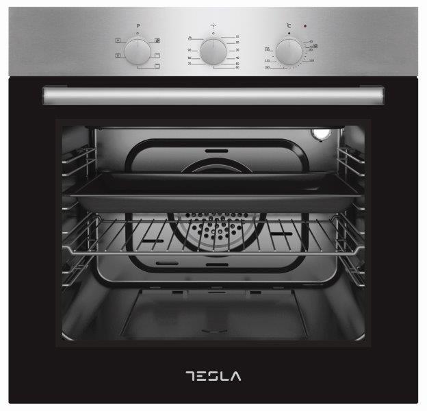 Tesla WG Ugradna rerna TESLA BO600SX ventilatorska/60L/mehanička/inox