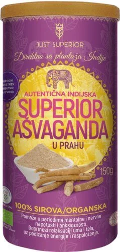 Organska Ašvaganda u Prahu Just Superior 150g