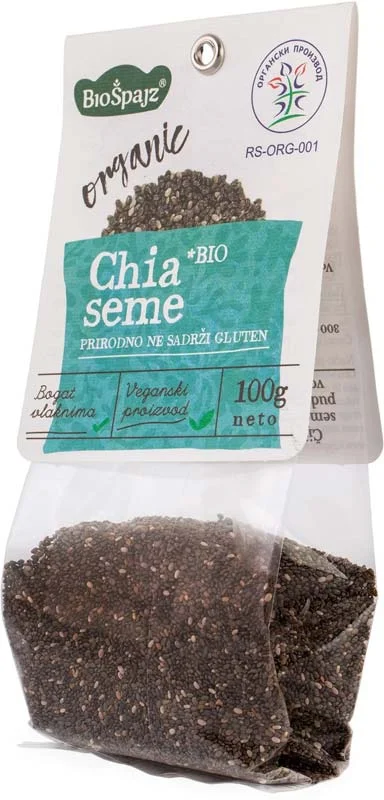 Organska Čia (Chia) Seme Bio Špajz 100g