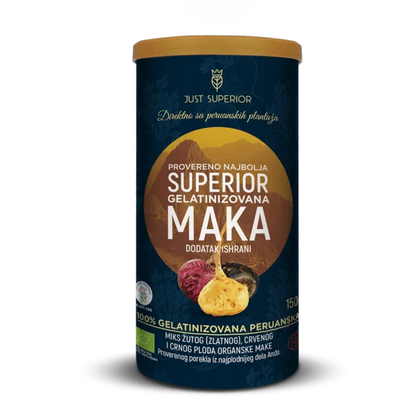 Organska Gelatinizovana Maka Miks Just Superior 150g