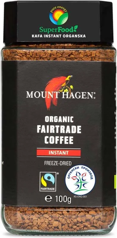 Organska Kafa Instant Mount Hagen 100g