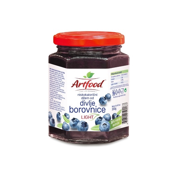 Diet džem divlja borovnica 300g Artfood