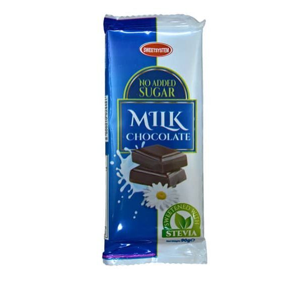 Mlečna čokolada sa steviom 90g Sweetsystem