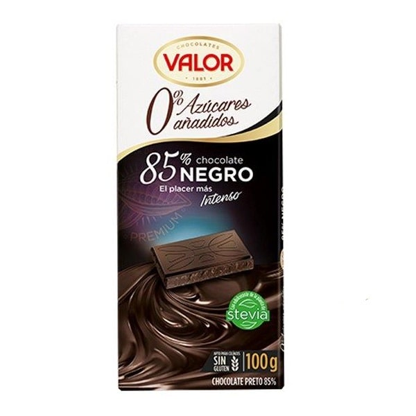Tamna čokolada sa steviom 85% kakao 100g