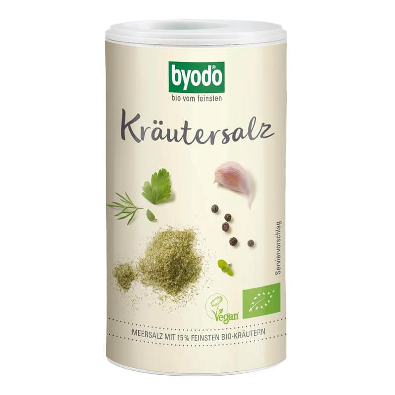 Organska Morska So sa Začinima Byodo 125g