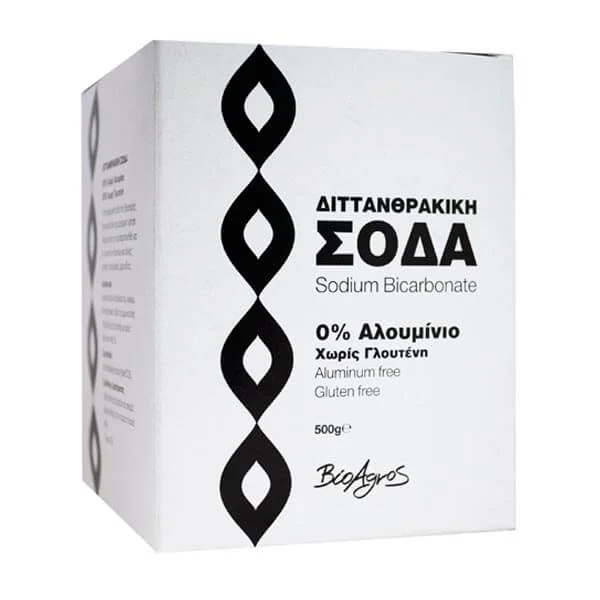 Organska Soda Bikarbona Bez Aluminijuma BioAgros 500g