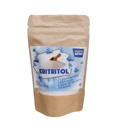 Eritritol prirodni zaslađivač 150g The best of nature