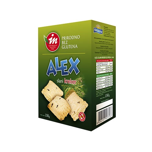 Alex kreker bez glutena 150g Aleksandrija