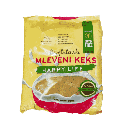 Mleveni keks bez glutena 300g Aleksandrija